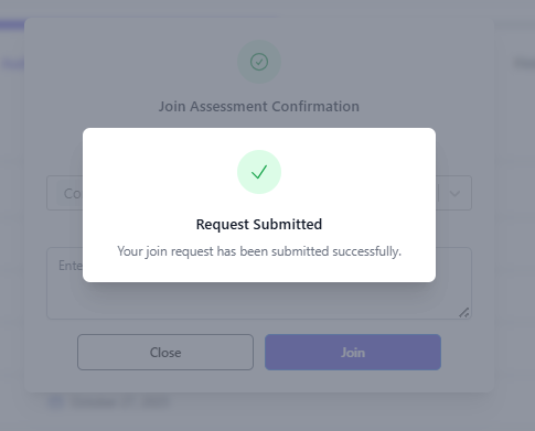 Shared Assessments - How to Find and Join an Upcoming Assessment ...